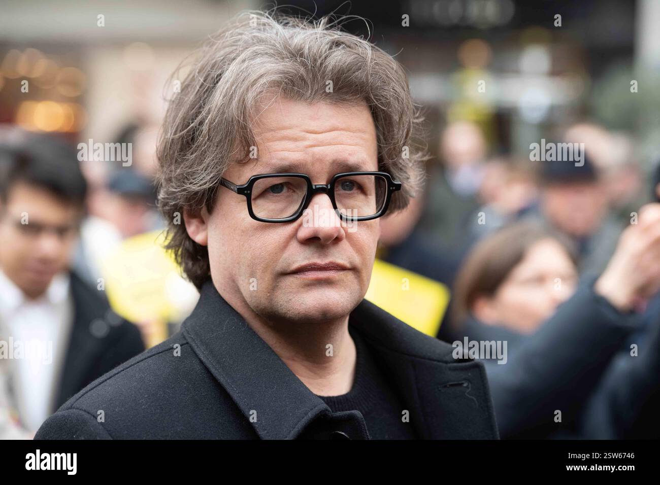 Dirk GEUER, Galerist, Abschlusskundgebung der FDP zur Bundestagswahl ...