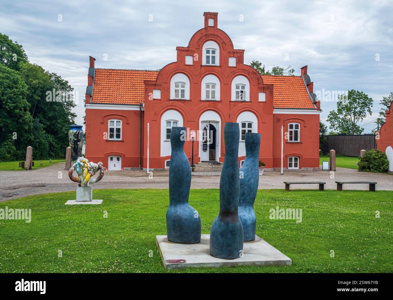 CLAY Keramikmuseum (Ceramics Museum) in Middelfart, Denmark Stock Photo ...