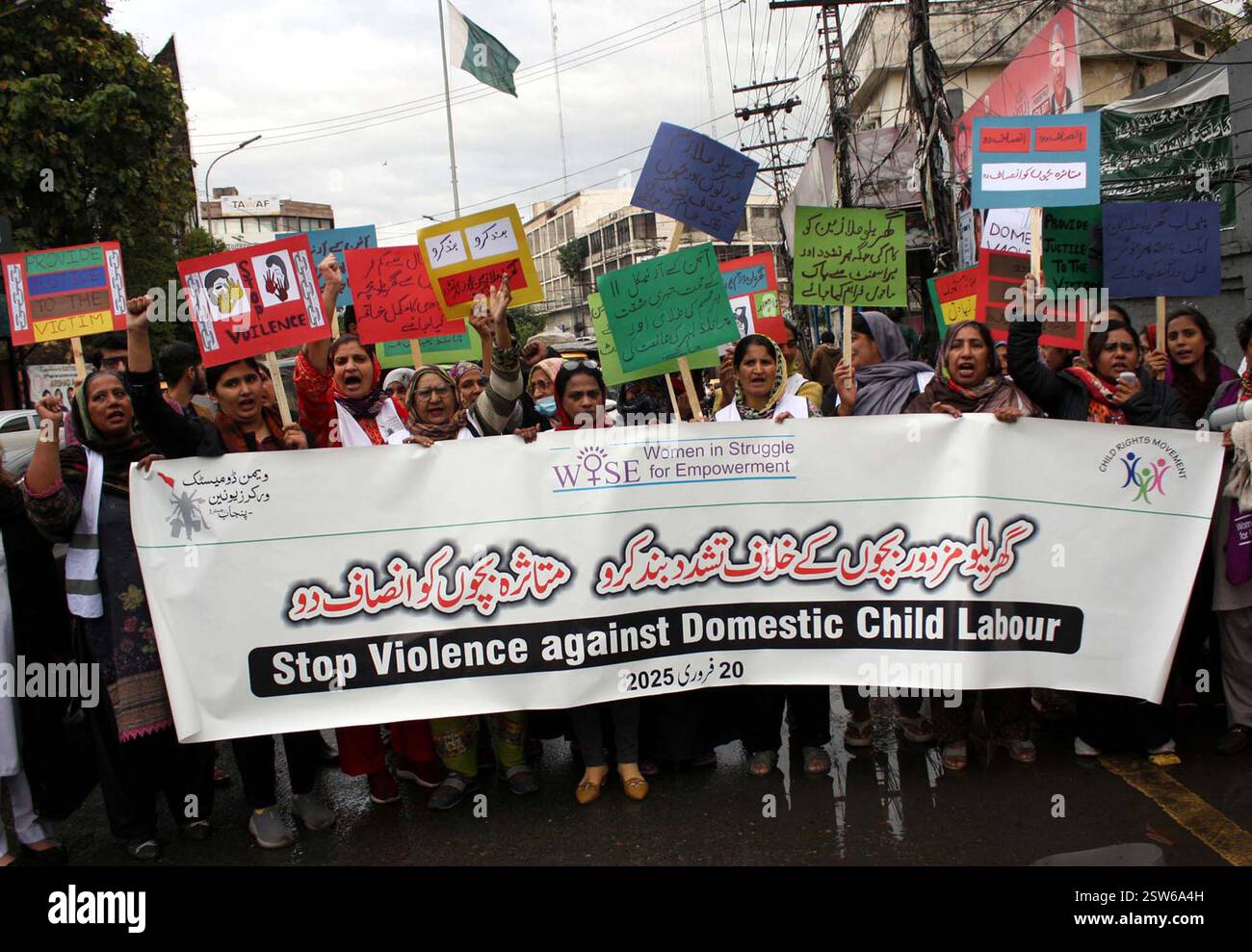 Members of Women in Struggle for Empowerment (WISE) are holding protest ...