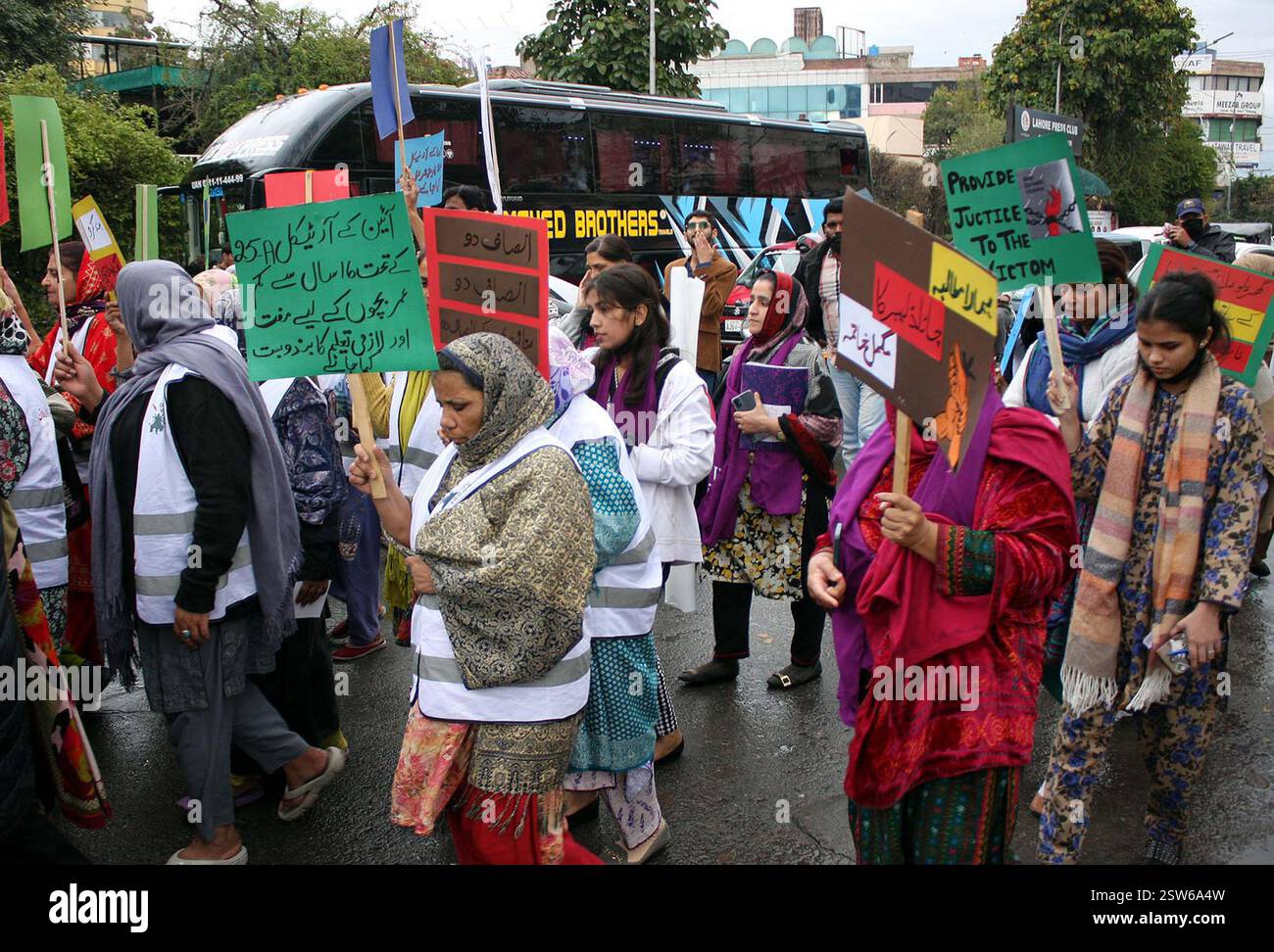 Members of Women in Struggle for Empowerment (WISE) are holding protest ...