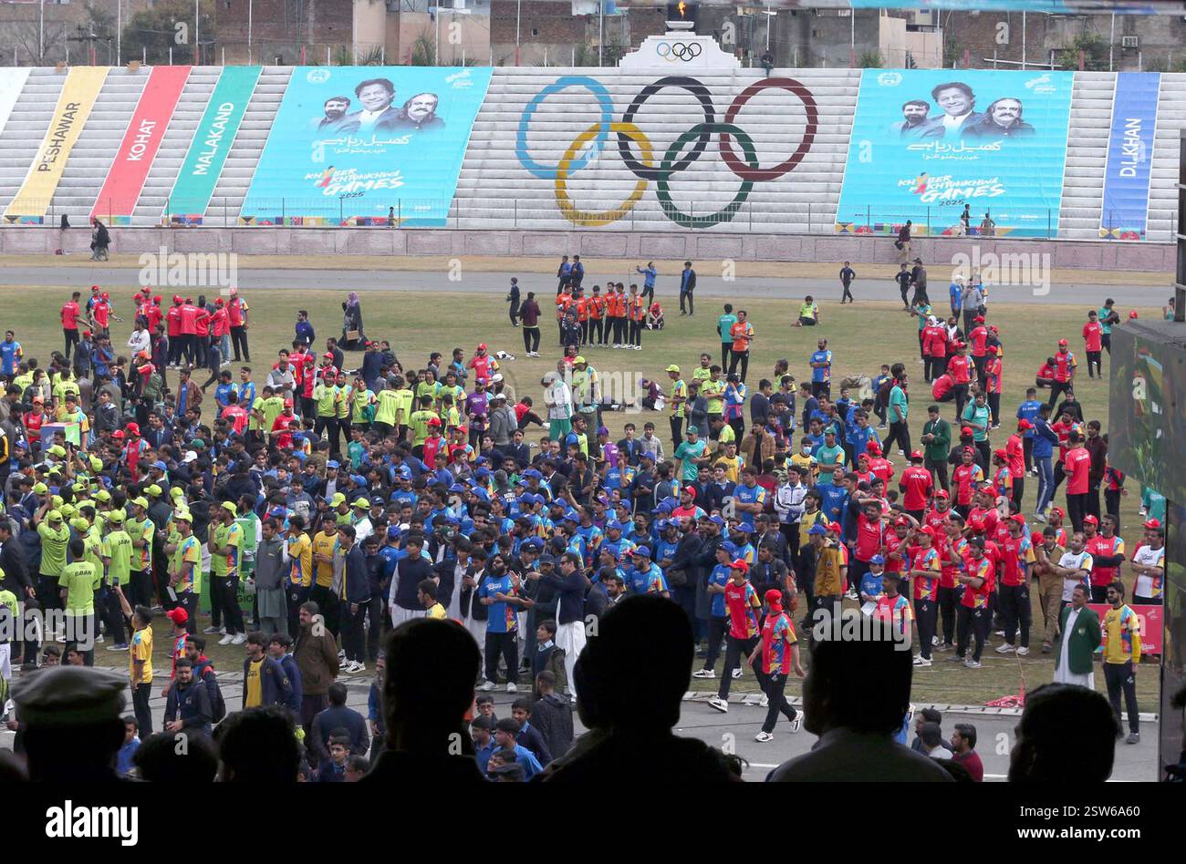 View of opening ceremony of Khyber Pakhtunkhwa Games 2025 organized by ...
