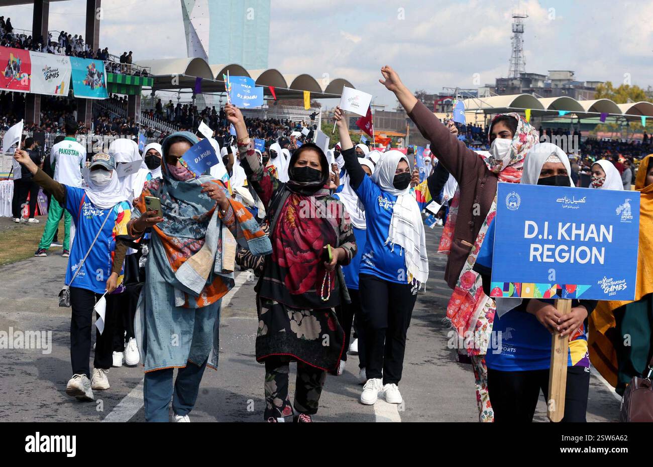 View of opening ceremony of Khyber Pakhtunkhwa Games 2025 organized by ...