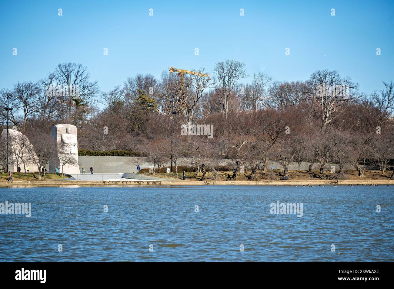 TIDAL BASIN, Washington DC — Photo taken February 14, 2025 Stock Photo ...