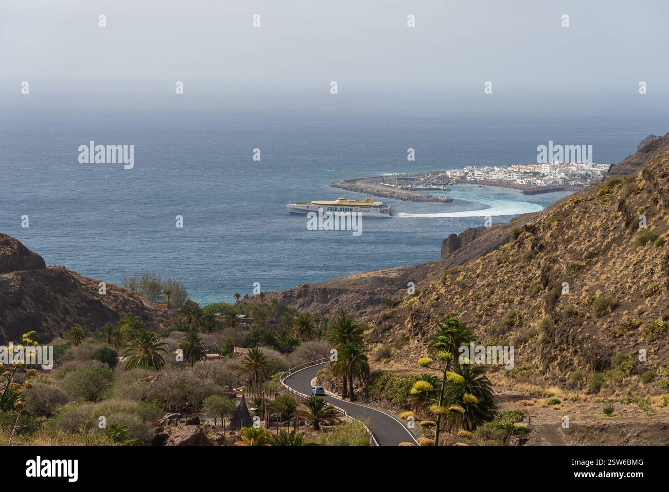 Departure of the ocean Passenger/Ro-Ro Cargo Ship Banaderos Express by ...