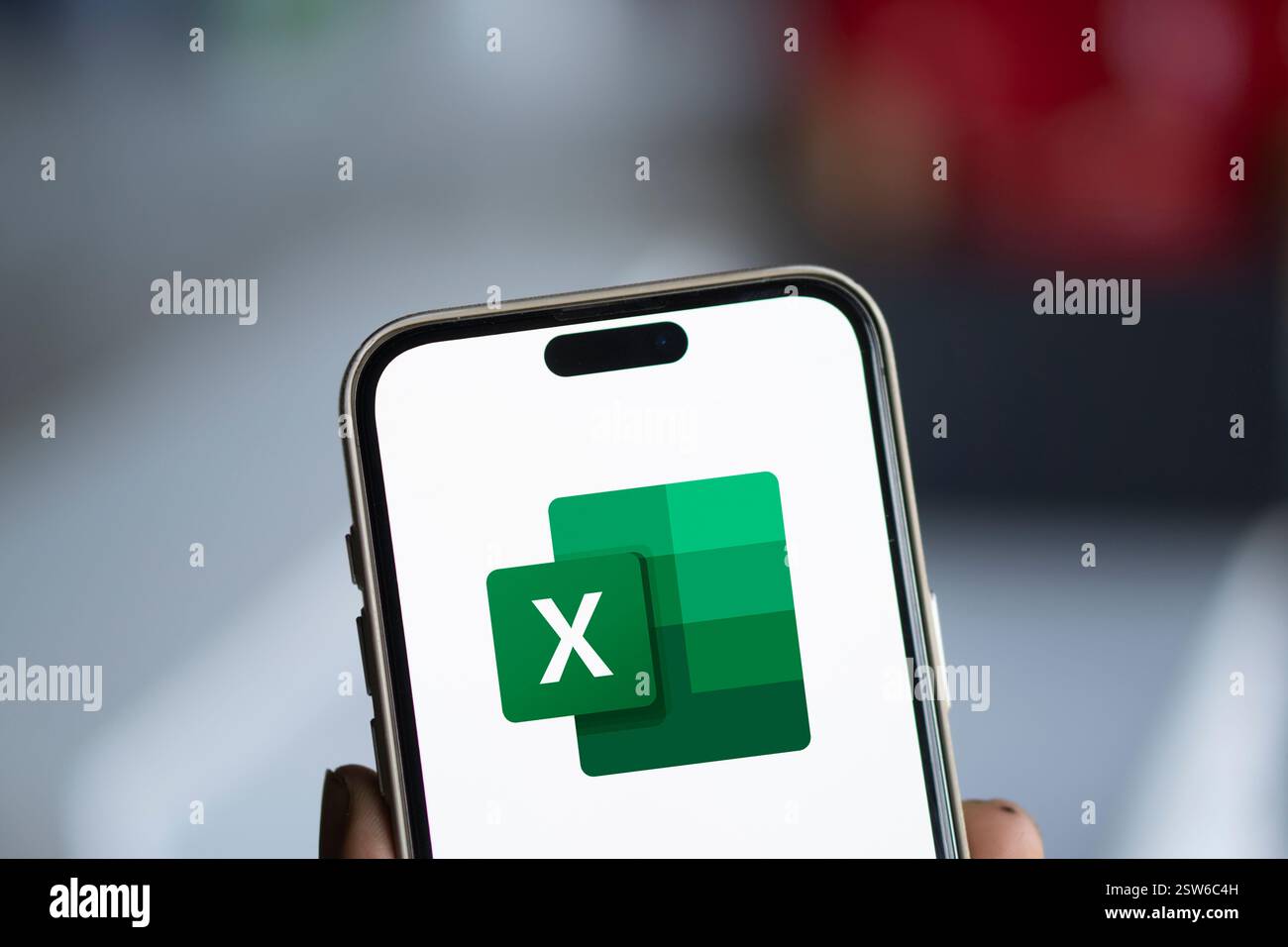 Dhaka, Bangladesh- 06 Oct 2024: Microsoft Excel logo is displayed on ...