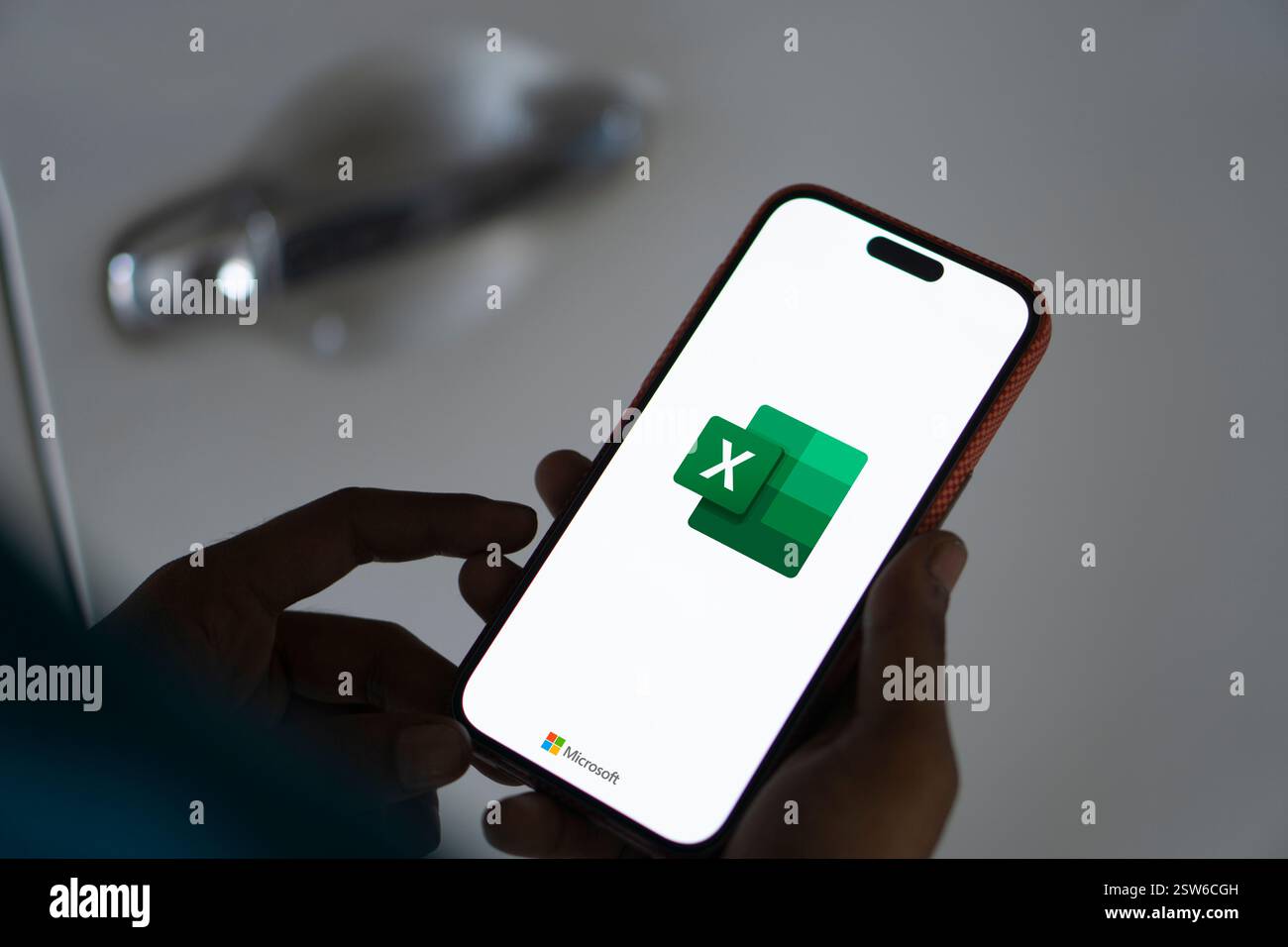 Dhaka, Bangladesh- 06 Oct 2024: Microsoft Excel logo is displayed on ...