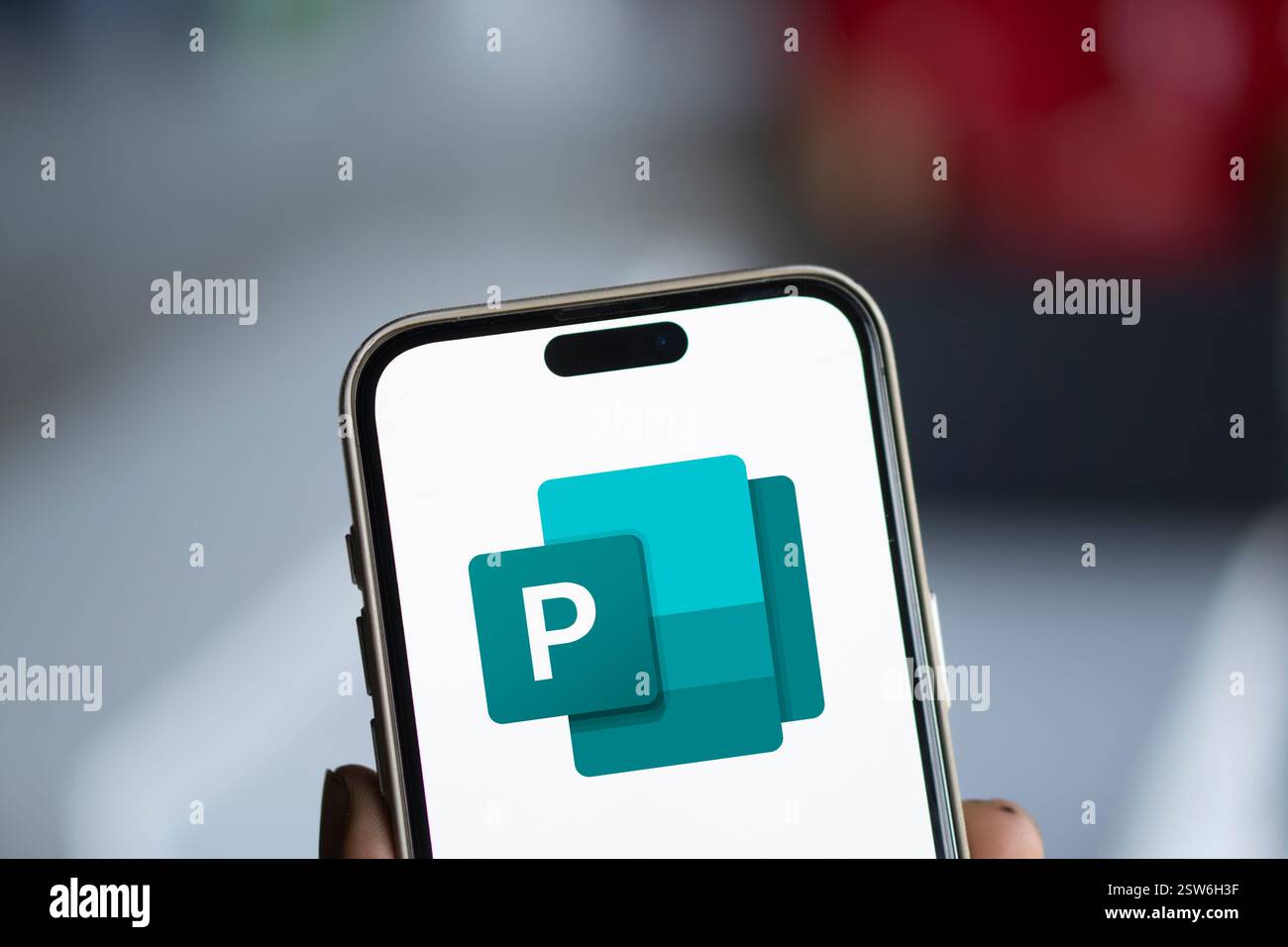 Dhaka, Bangladesh- 05 Oct 2024: Microsoft Publisher logo is displayed ...