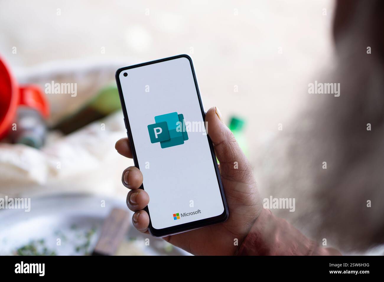 Dhaka, Bangladesh- 05 Oct 2024: Microsoft Publisher logo is displayed ...