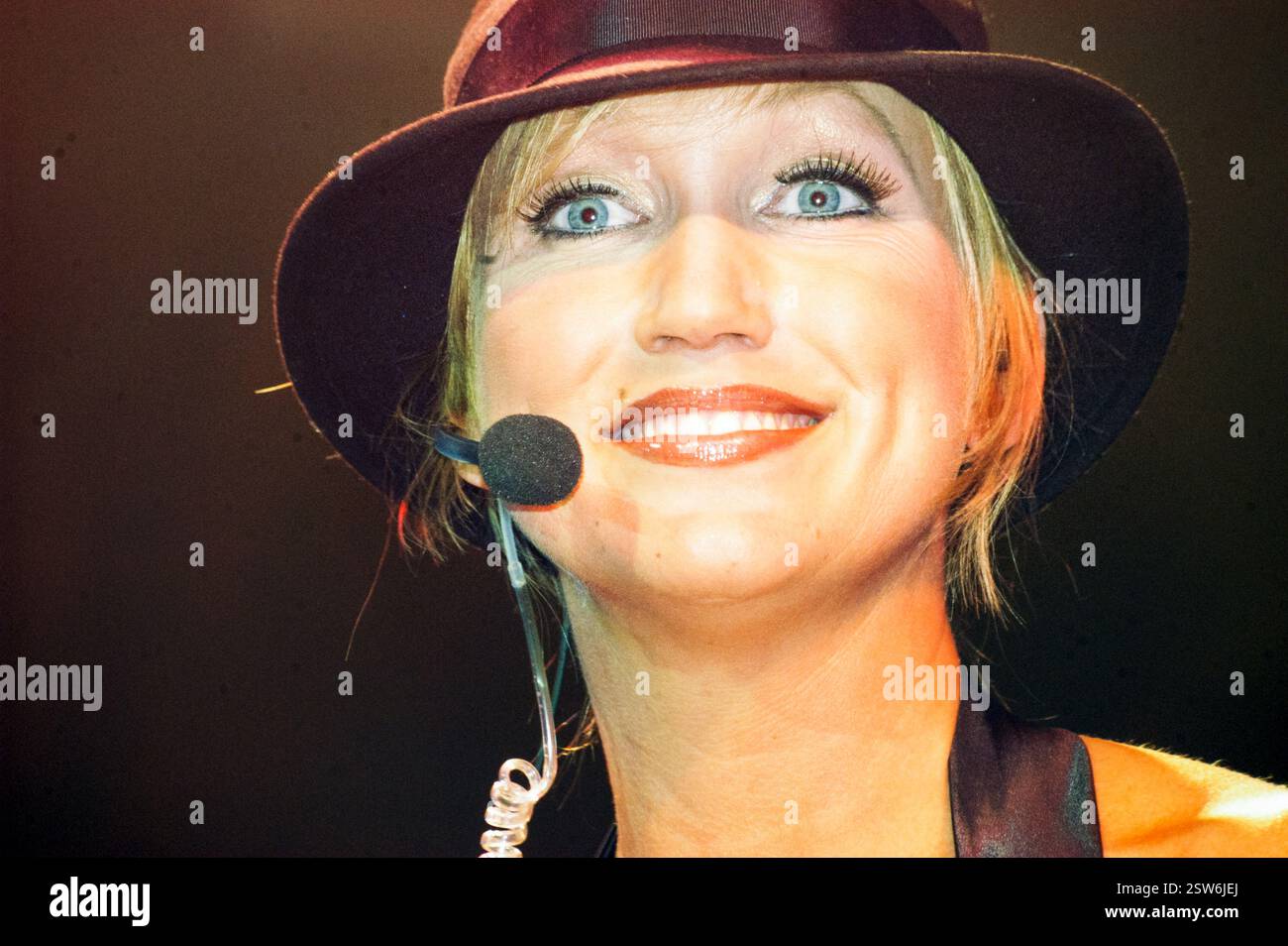 Welsh TV presenter Amanda Protheroe Thomas at The Welsh Music Awards at ...