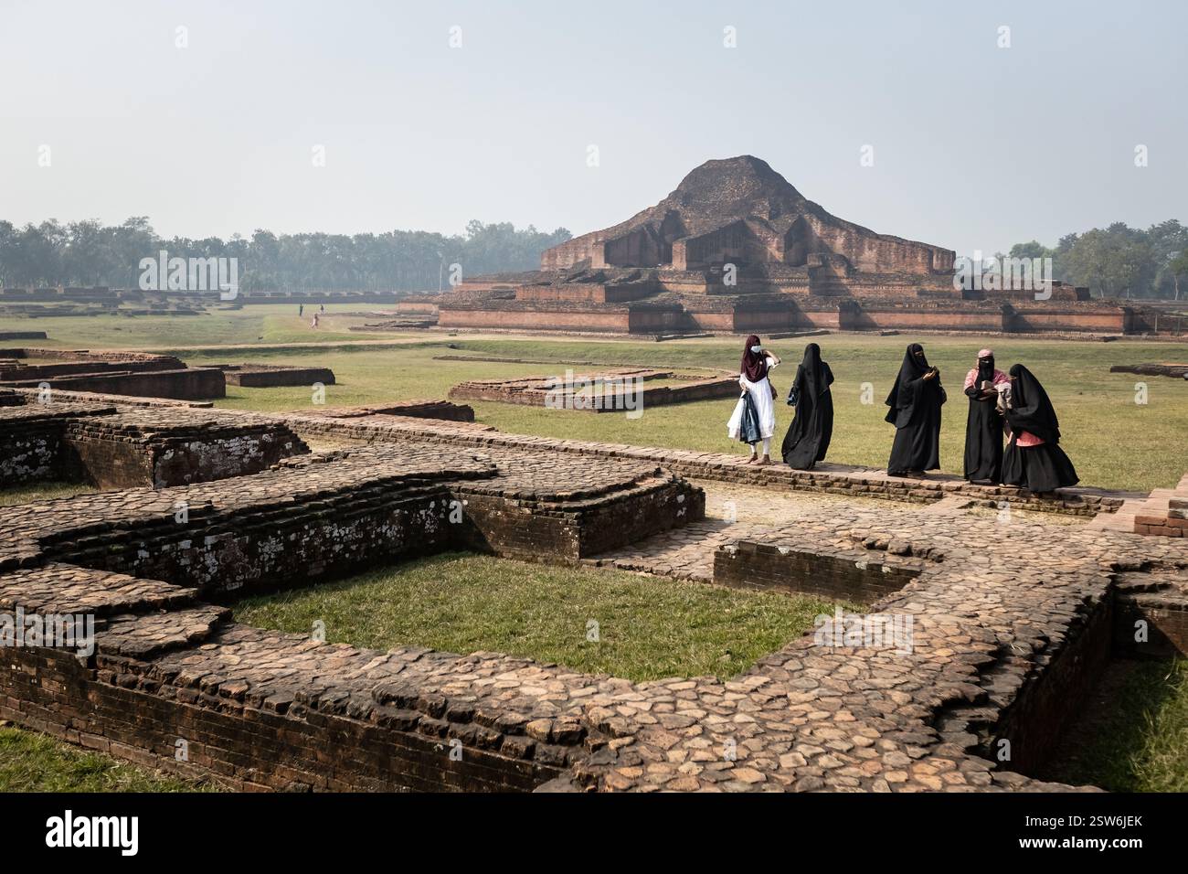 Paharpur Buddhist Vihara Museum Unesco Heritage site in Joypurhat Bangladesh Stock Photo - Alamy