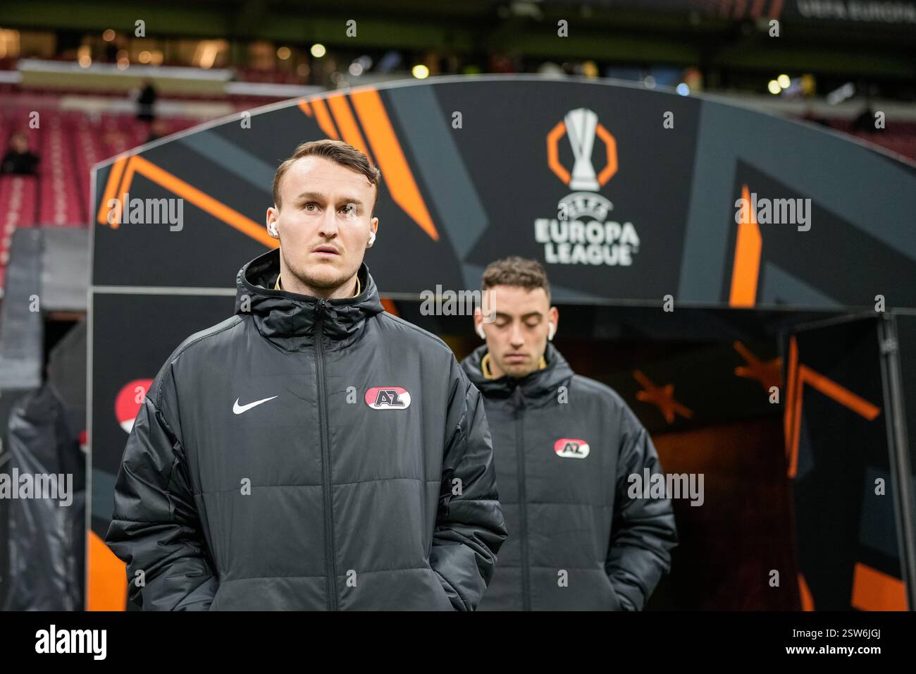 ISTANBUL, TURKEY - FEBRUARY 20: Peer Koopmeiners of AZ enters the field ...
