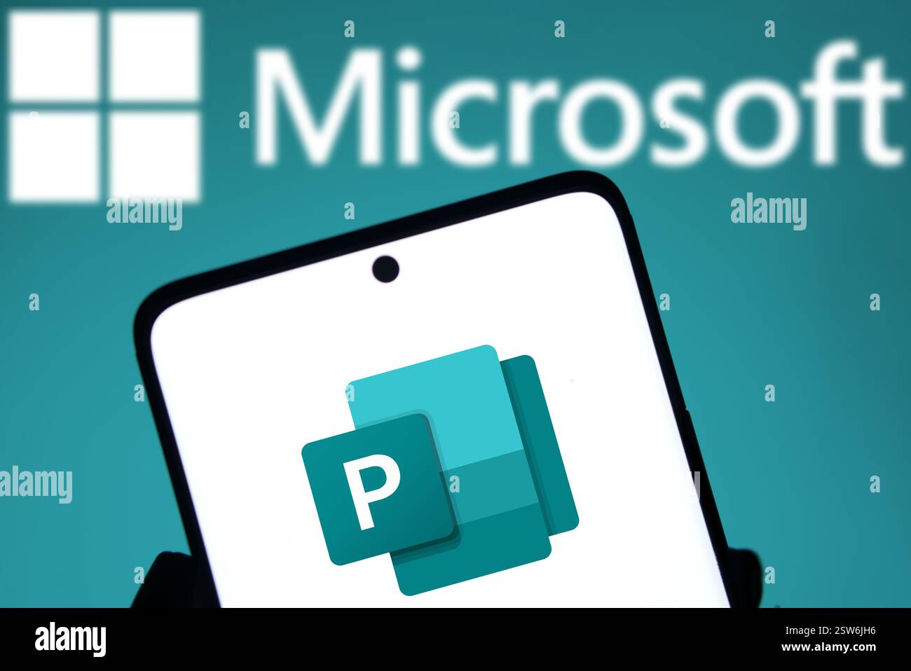 Dhaka, Bangladesh- 05 Oct 2024: Microsoft Publisher logo is displayed ...