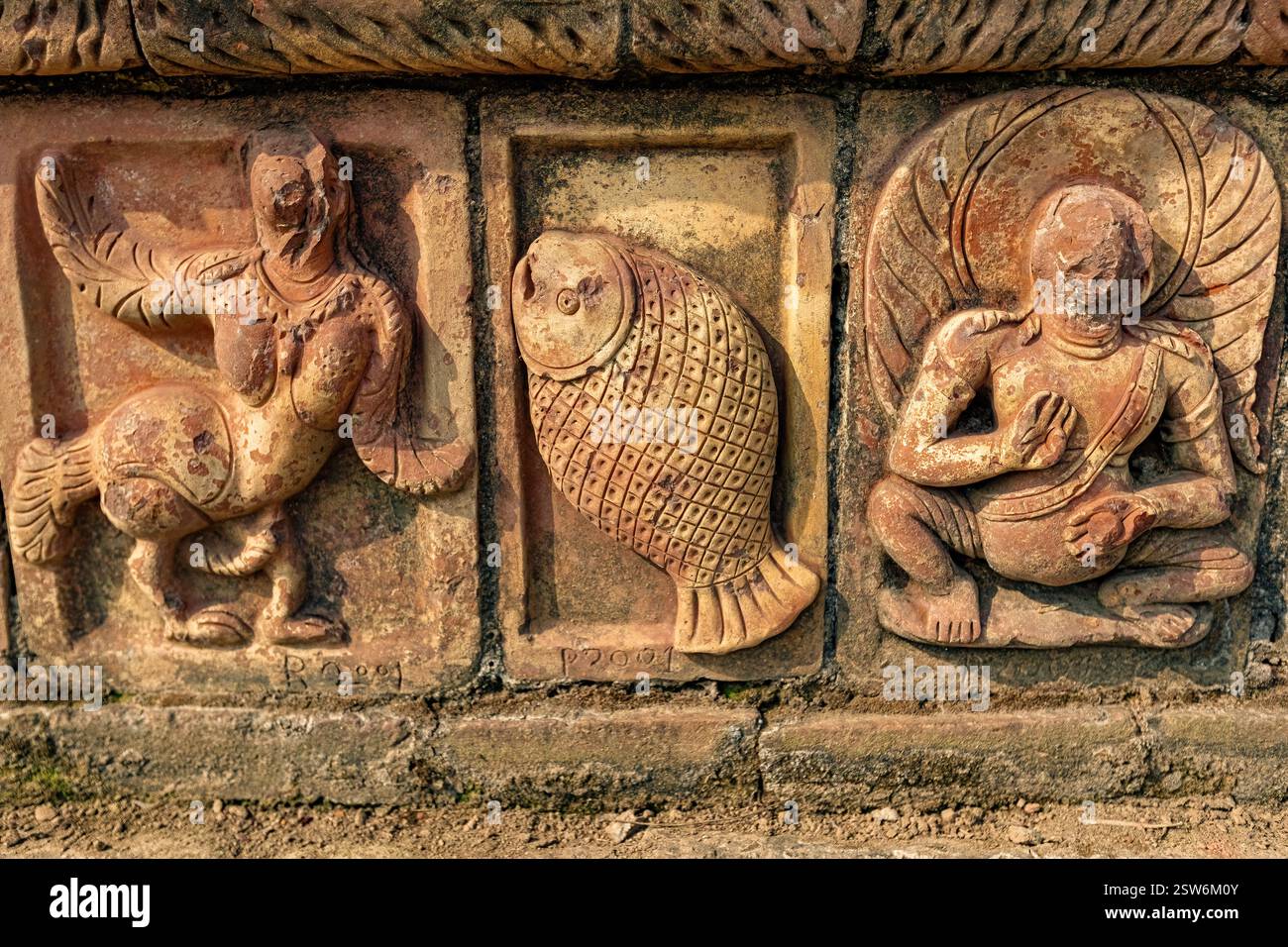 Ancient bas reliefs at Paharpur Buddhist Vihara Museum Unesco Heritage ...