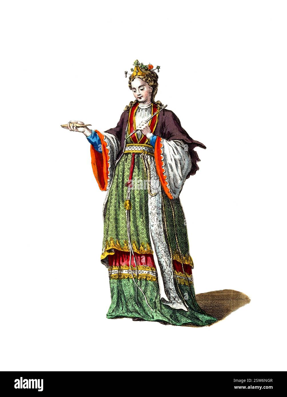 Historische mode Cut Out Stock Images & Pictures - Alamy