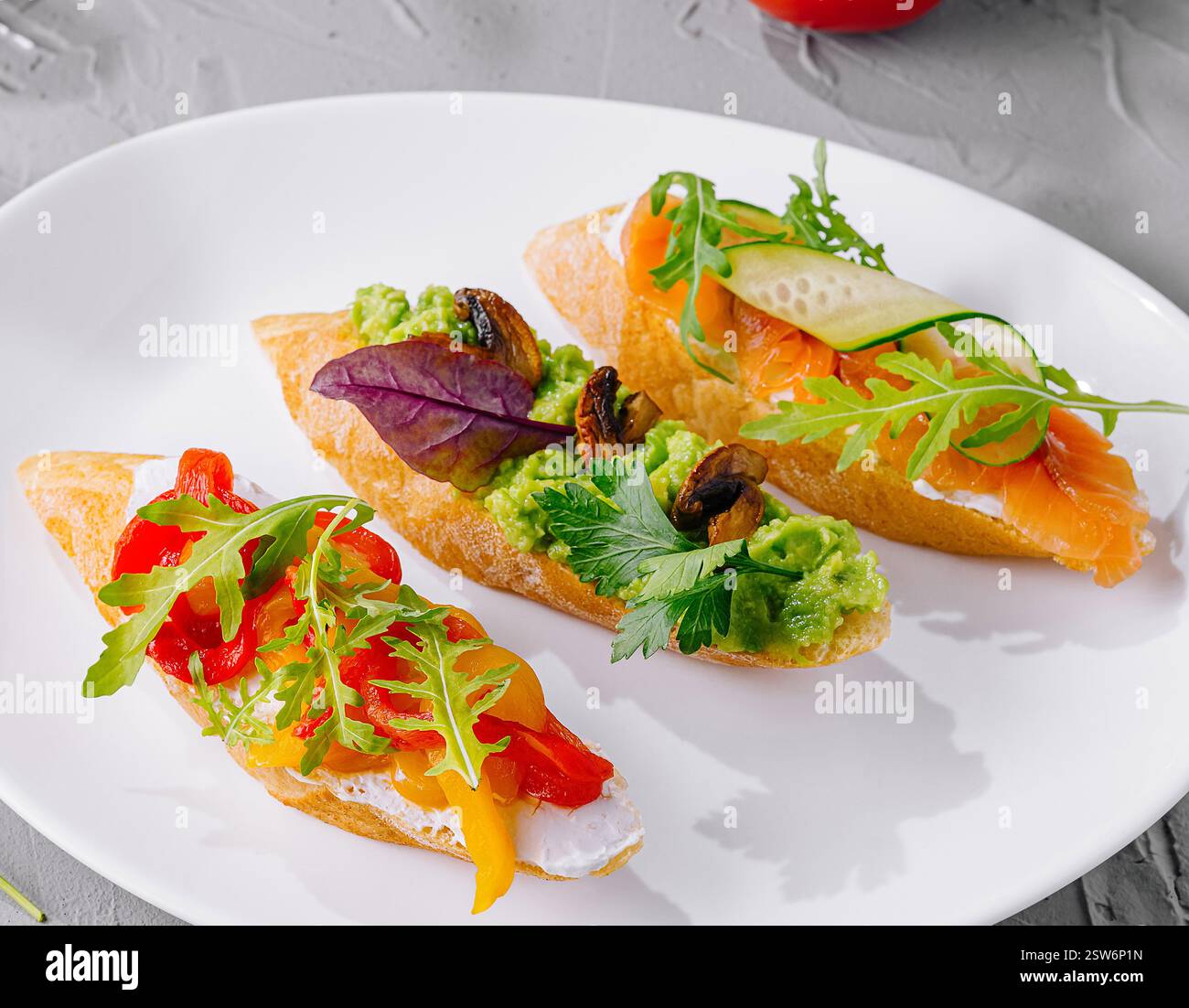 Italian food trio hi-res stock photography and images - Alamy