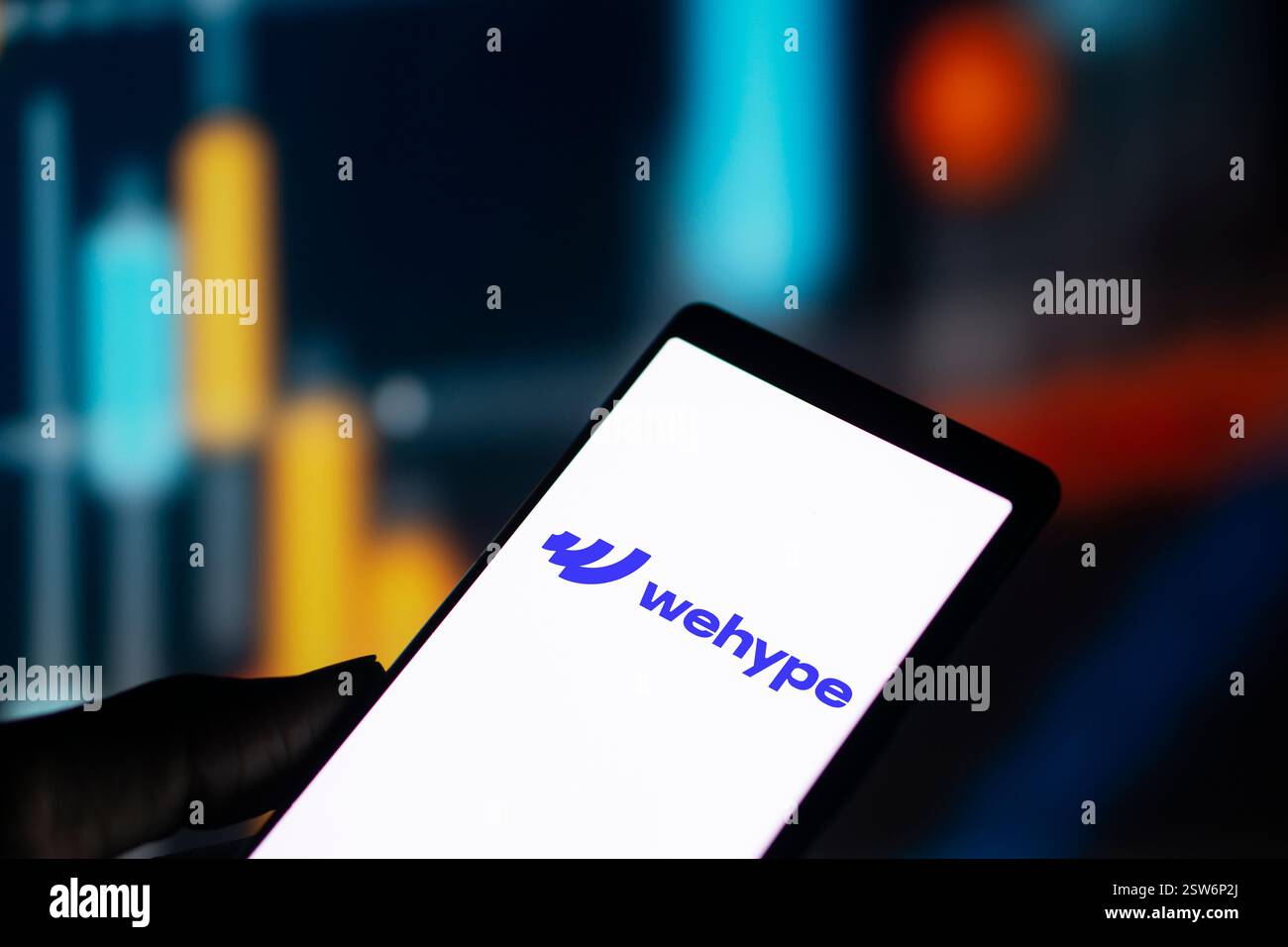 Dhaka, Bangladesh- 28 Sep 2024: Wehype logo is displayed on smartphone Stock Photo - Alamy