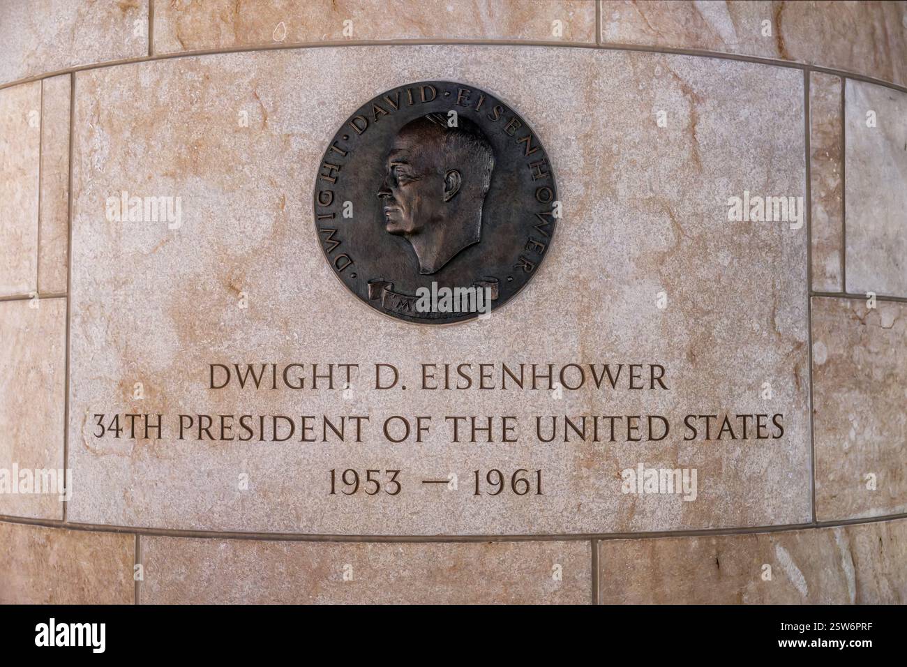 Eisenhower historical marker hi-res stock photography and images - Alamy