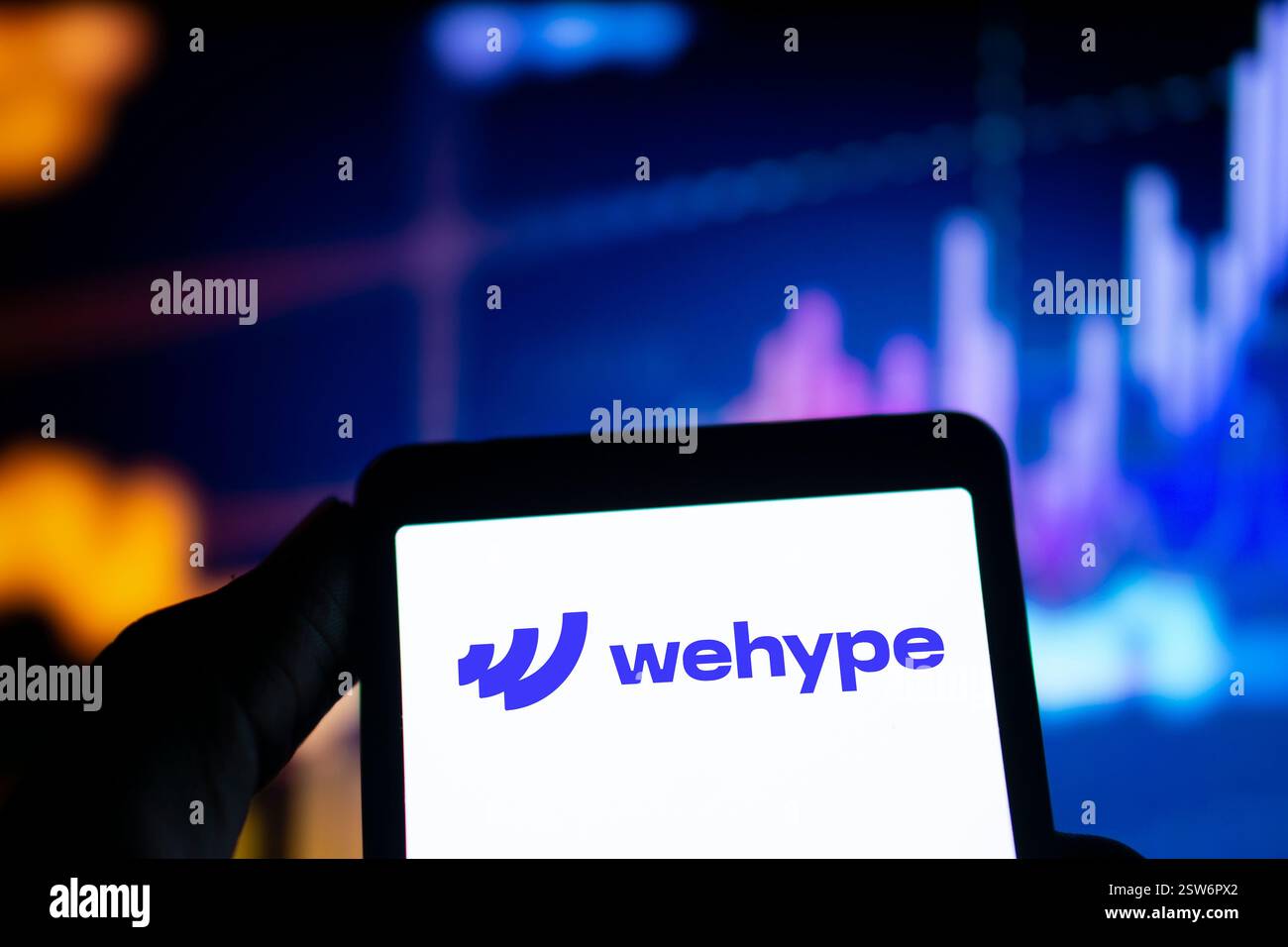 Dhaka, Bangladesh- 28 Sep 2024: Wehype logo is displayed on smartphone Stock Photo - Alamy