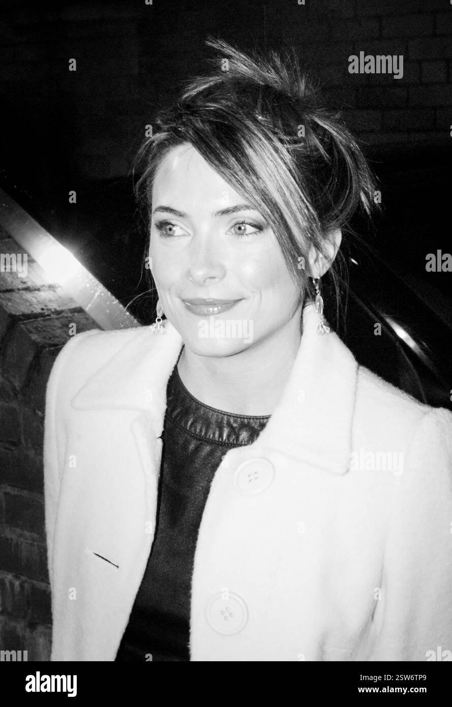 TV star Lisa Rogers arrives at the Popfactory Awards in Porth, Wales ...