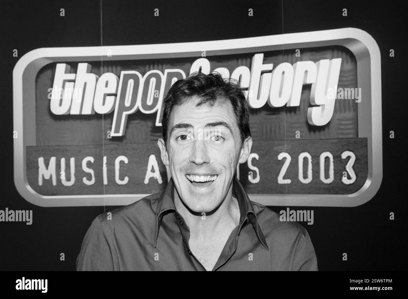 Rob Brydon at the Popfactory Awards in Porth, Wales, UK on 24 October ...
