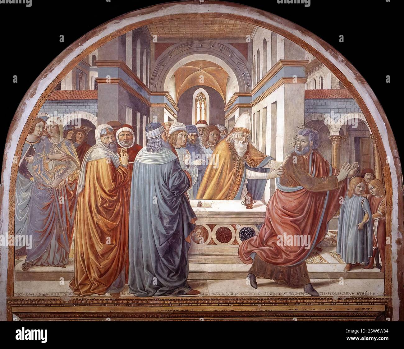 GOZZOLI, Benozzo (b. ca. 1420, Firenze, d. 1497, Pistoia) Expulsion of ...