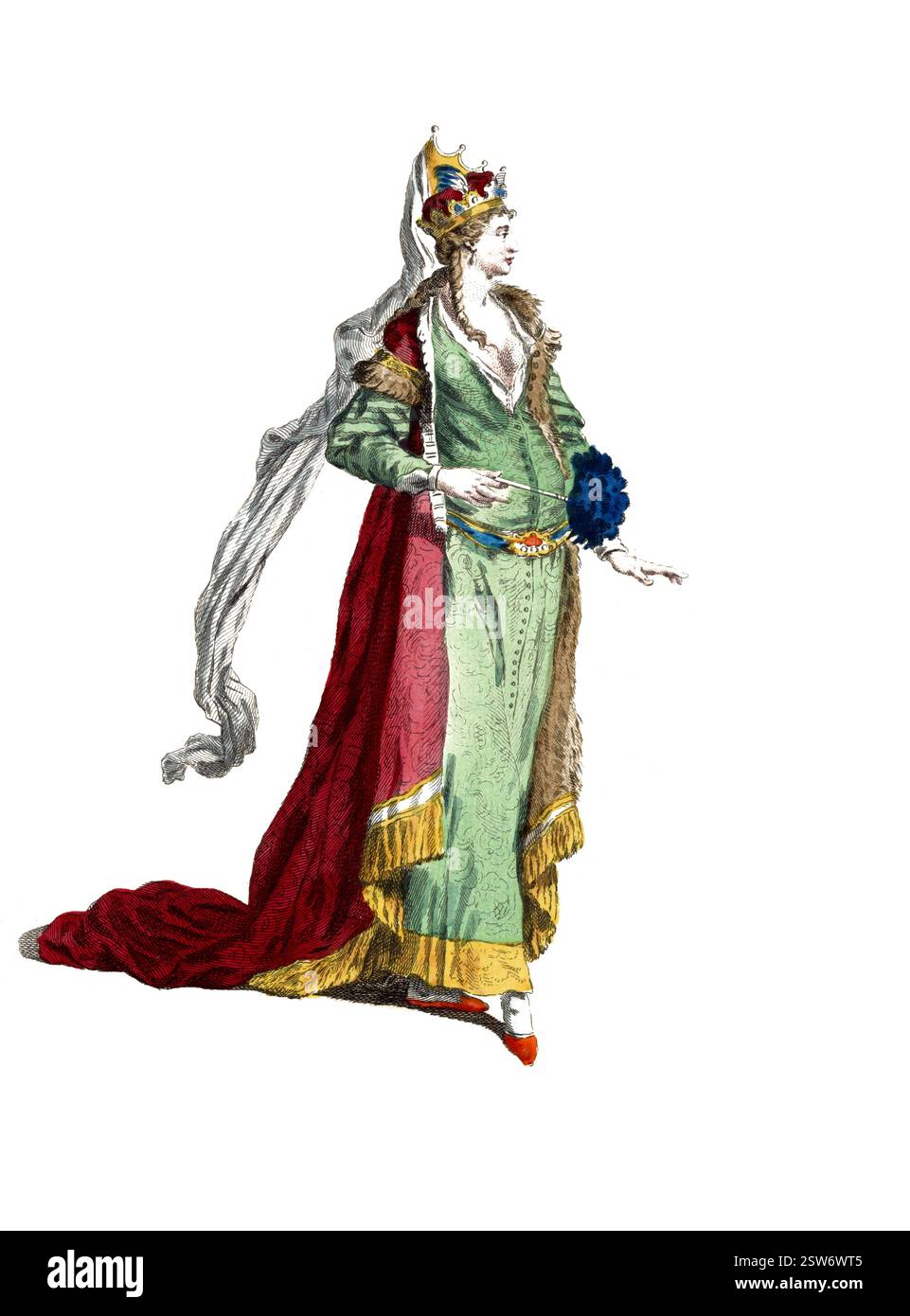 Historische mode Cut Out Stock Images & Pictures - Alamy