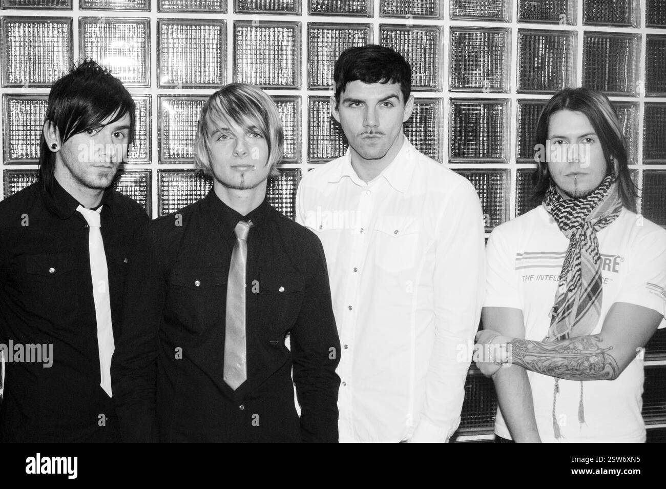 Ian watkins lostprophets Black and White Stock Photos & Images - Alamy