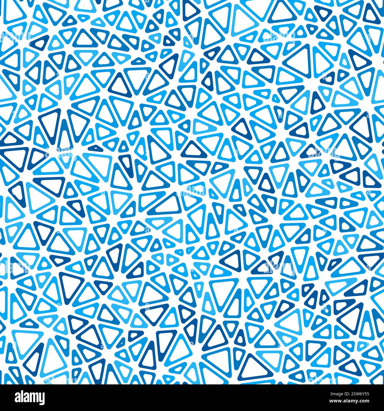 Triangles background. Small triangles size. Monotone style. Rounded triangular cells outlined ...