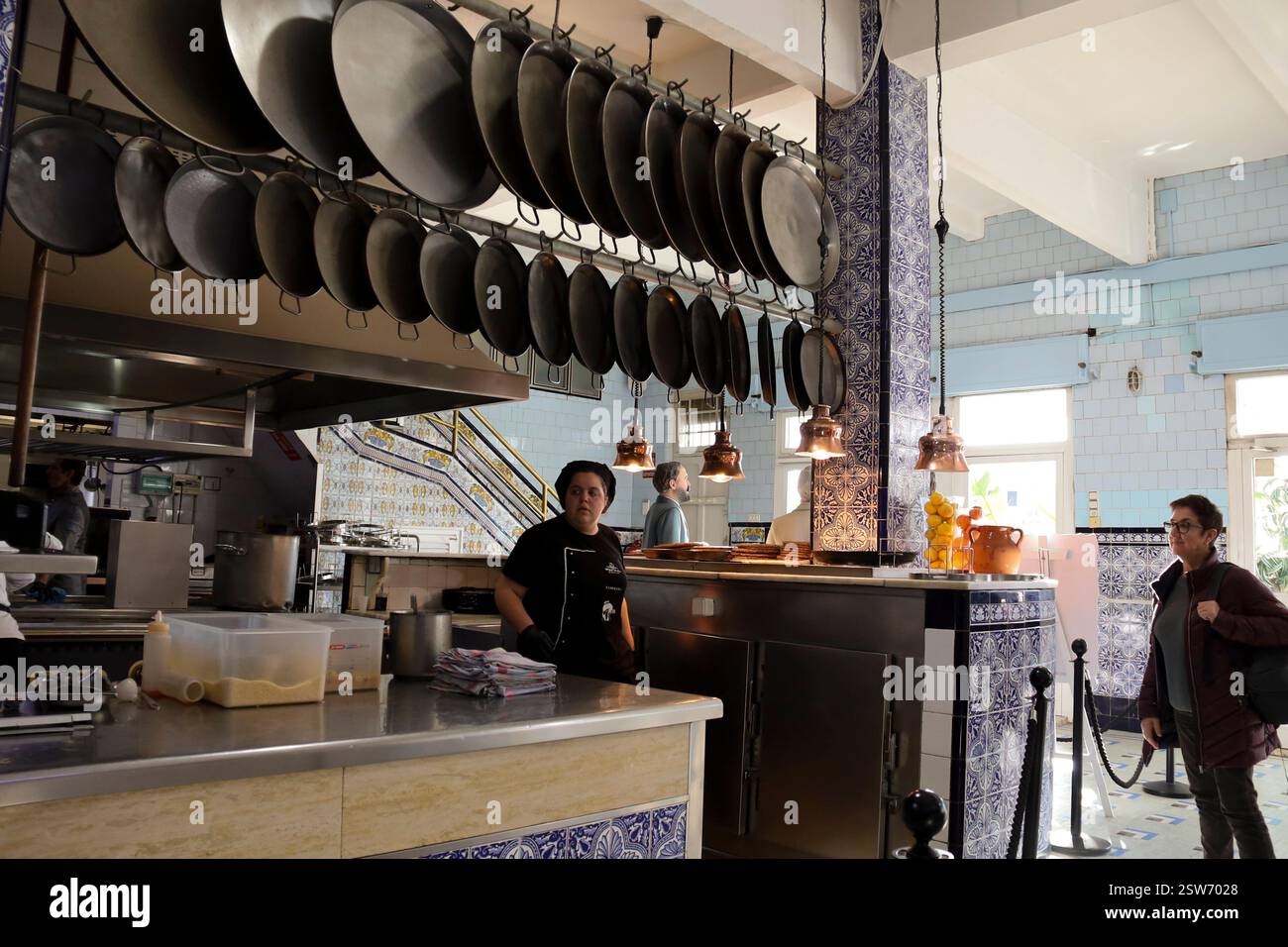 Valencia, Spain- February 8, 2025: La Pepica restaurant, famous ...
