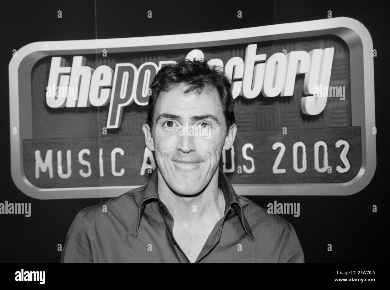 Rob Brydon at the Popfactory Awards in Porth, Wales, UK on 24 October ...