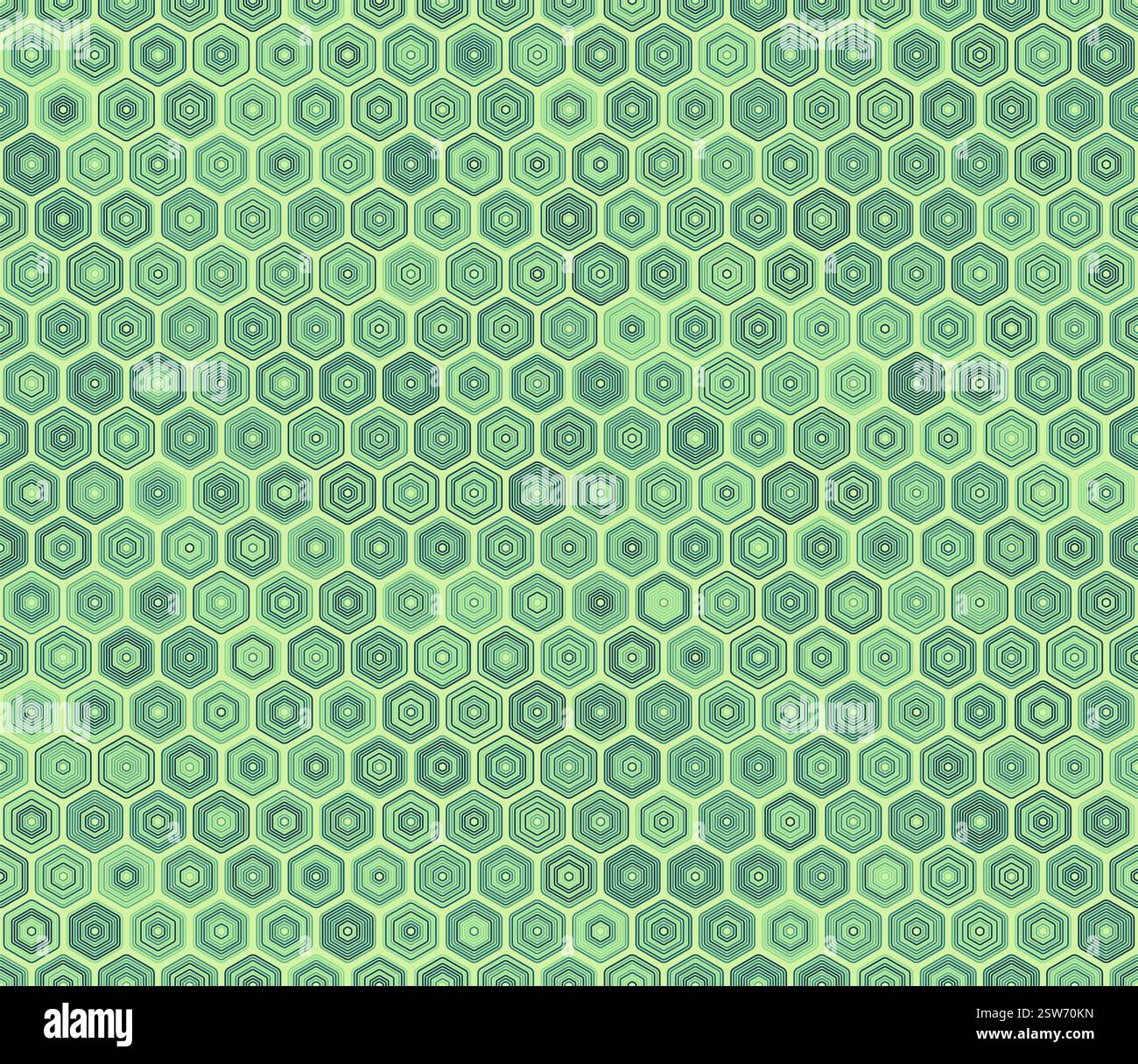 Abstract pattern of geometric shapes. Rounded stacked hexagons mosaic pattern. Honeycomb ...