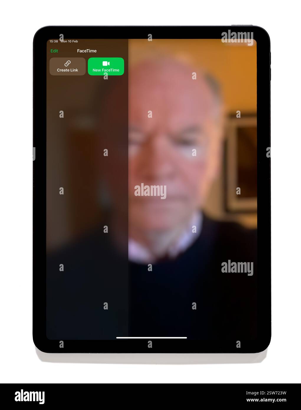 The FaceTime app on an Apple iPad Stock Photo - Alamy
