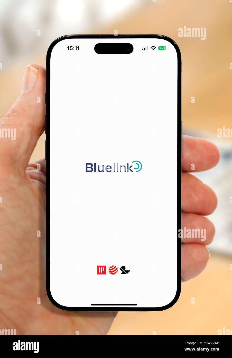The Hyundai Bluelink app on an iPhone 16 Plus Stock Photo - Alamy