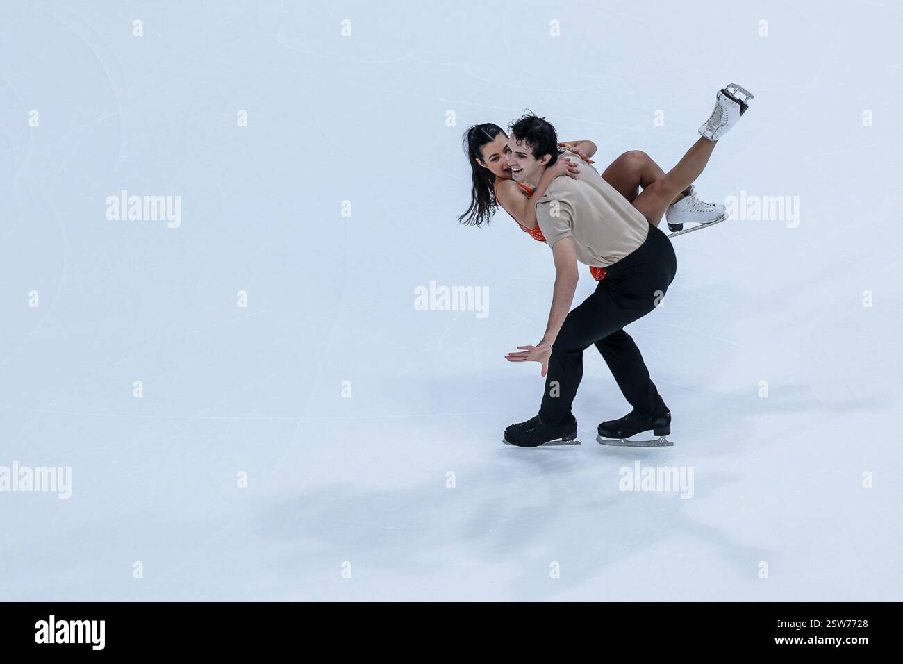 Leia Dozzi and Pietro Papetti of Italy seen in action during FMC2026 ...