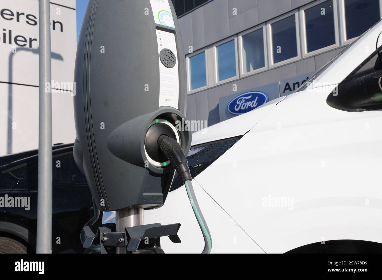 copenhagen/DenmarK/ 20 FEBRUAY 2025/Ford car dealer and electric car ...