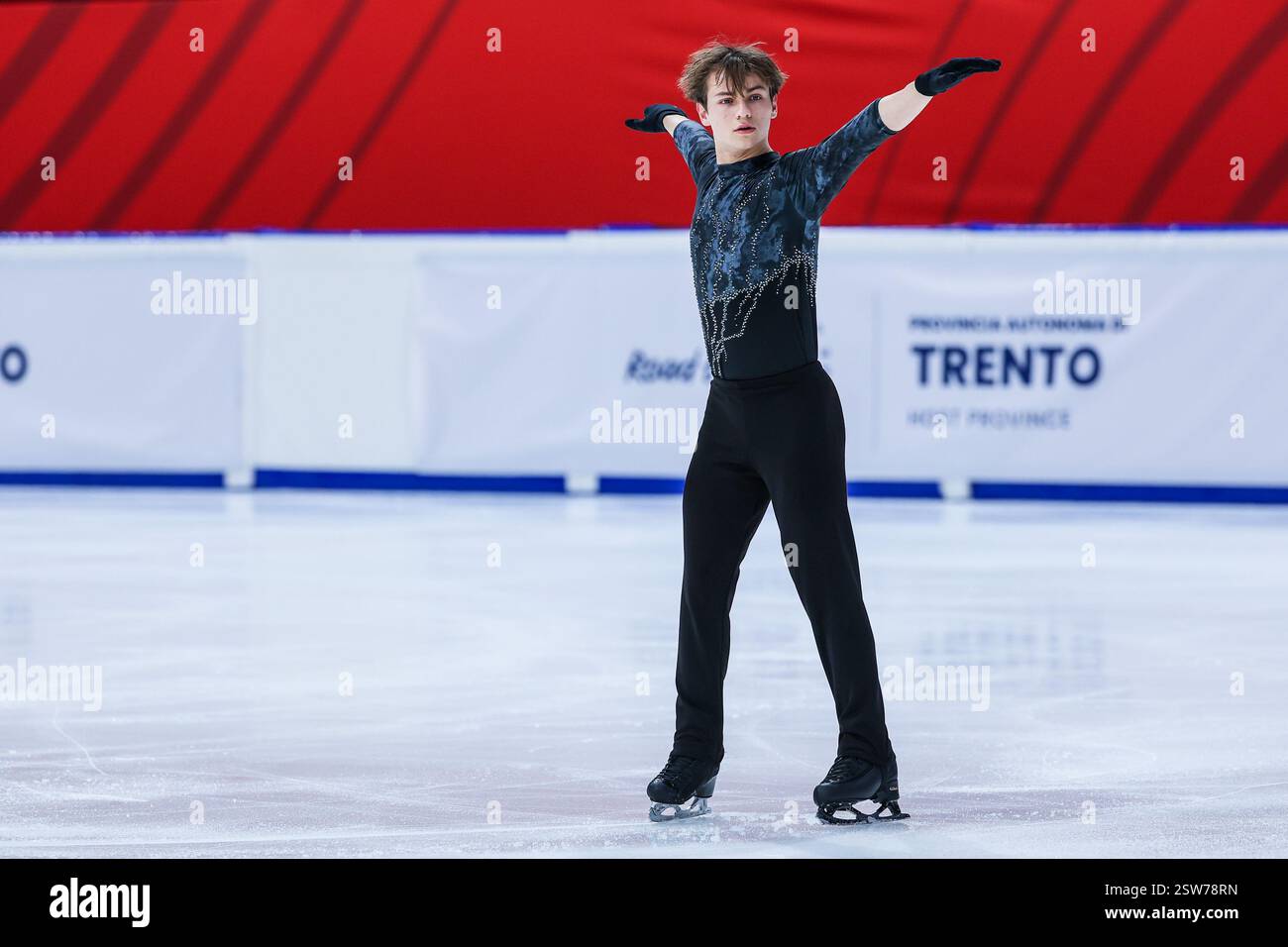 Dillon Judge of Ireland seen in action during FMC2026 Figure Skating ...