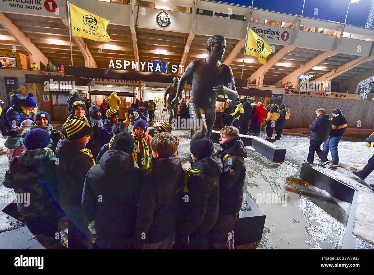 BODO, Aspmyra stadium, 20-02-2025 , season 2024 / 2025 , Europa League ...
