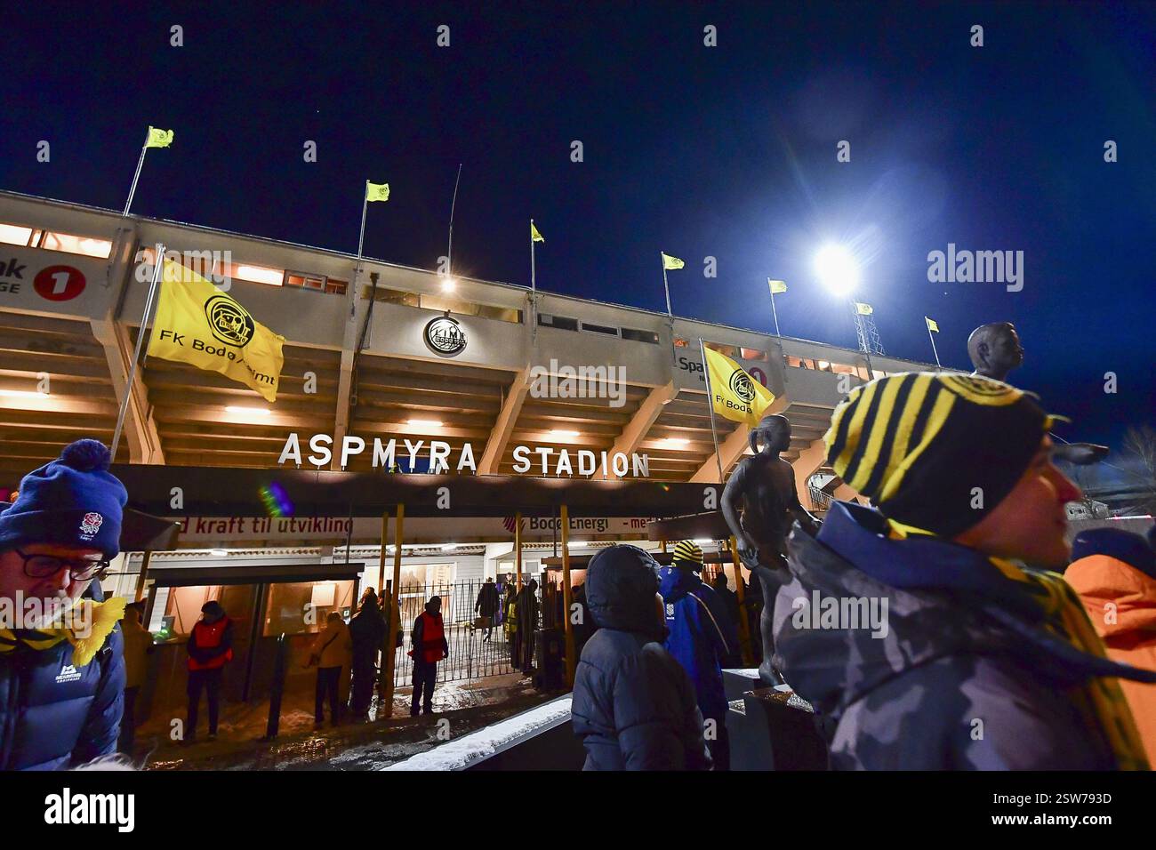 Bodo, Norway. 20th Feb, 2025. BODO, Aspmyra stadium, 20-02-2025, season ...