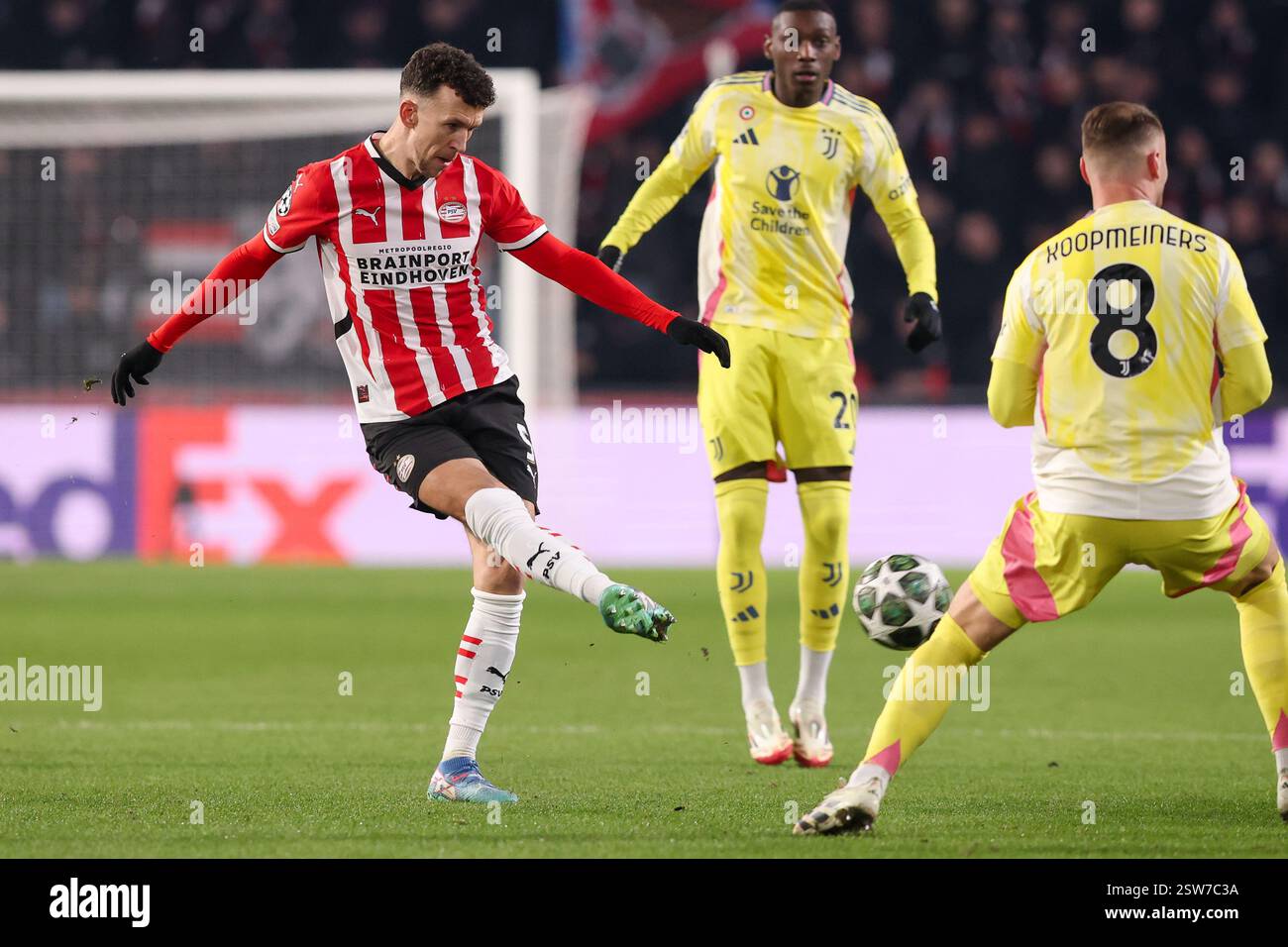 Ivan Perisic of PSV during the UEFA Champions League, Knockout phase ...