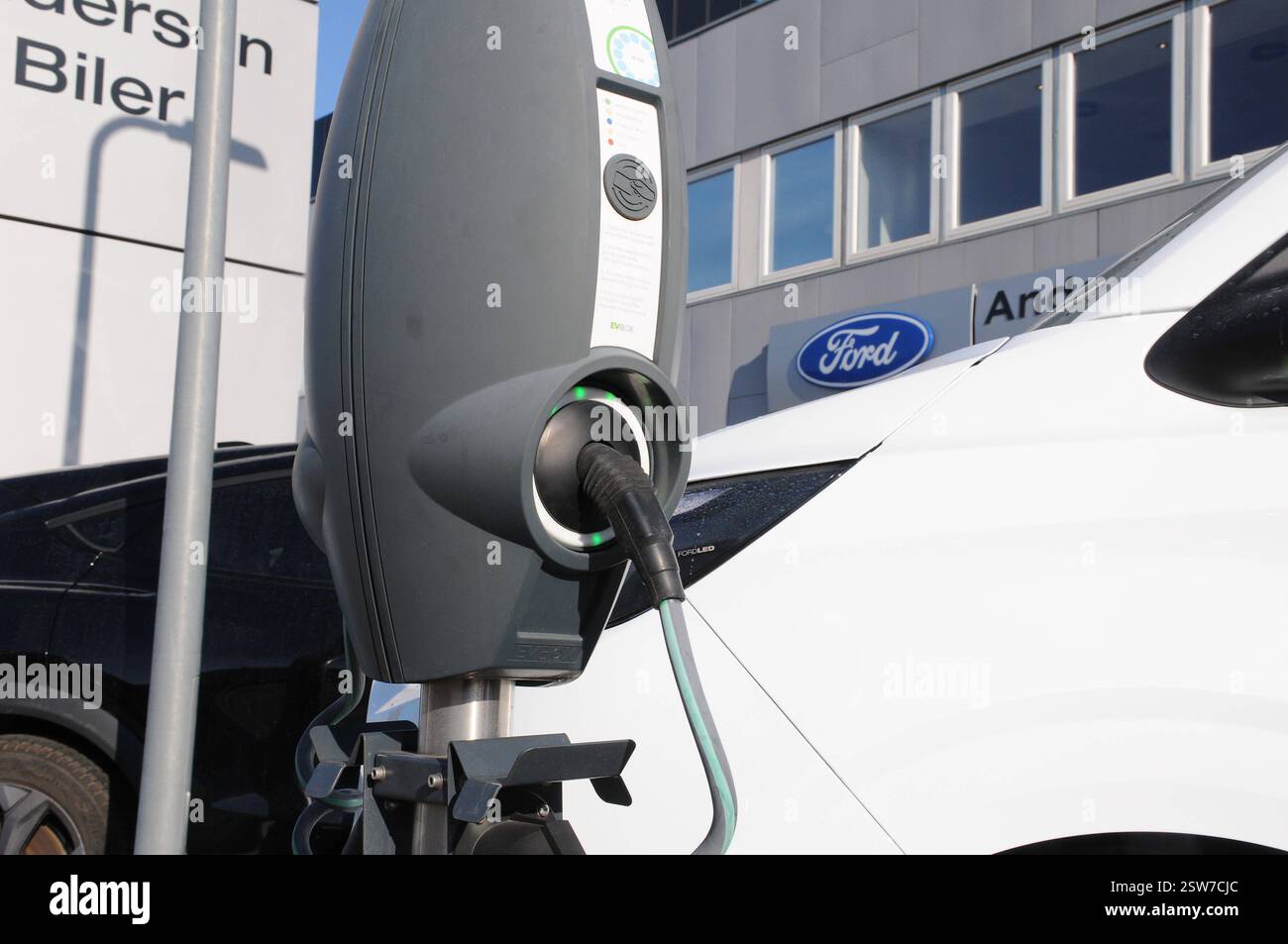 copenhagen/DenmarK/ 20 FEBRUAY 2025/Ford car dealer and electric car ...