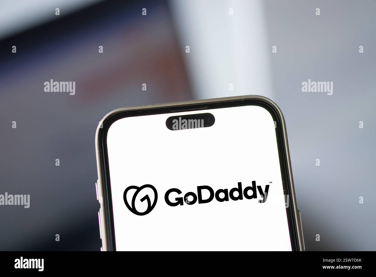 Dhaka, Bangladesh- 13 Oct 2024: GoDaddy logo is displayed on smartphone Stock Photo - Alamy