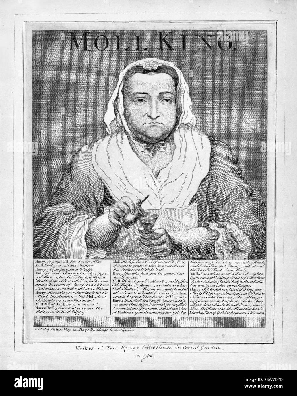 Moll King - Prominent Figure in London's Underworld During the Early ...