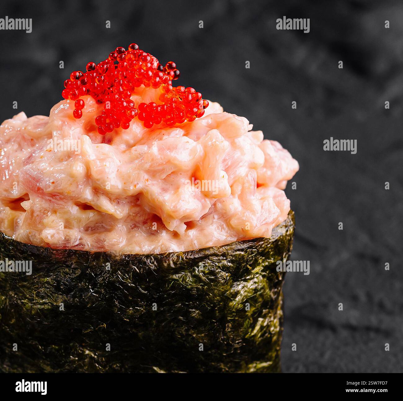 Gourmet sushi piece spicy hi-res stock photography and images - Alamy