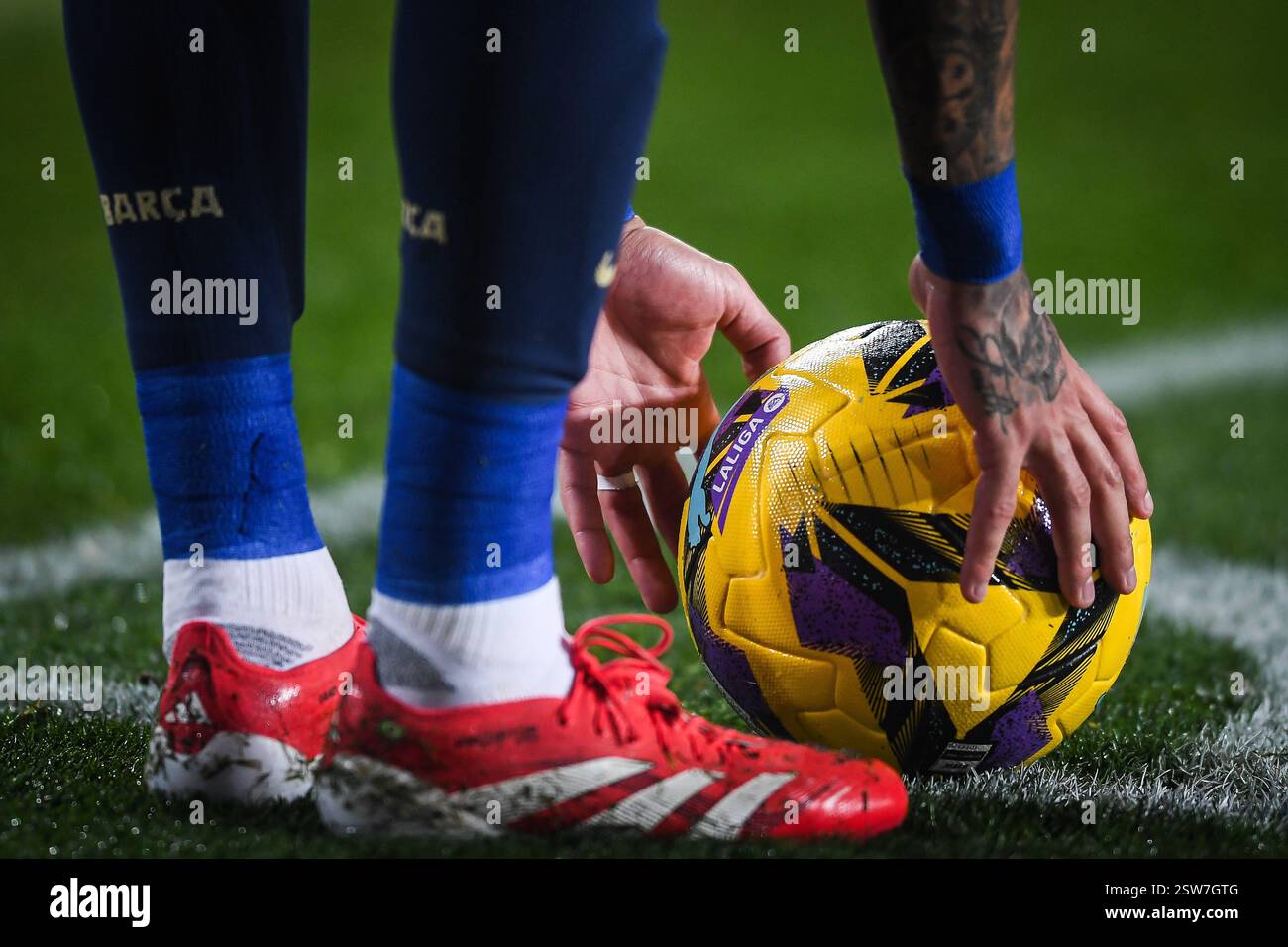 Barcelona, Espagne. 17th Feb, 2025. Illustration of the Puma match ball ...
