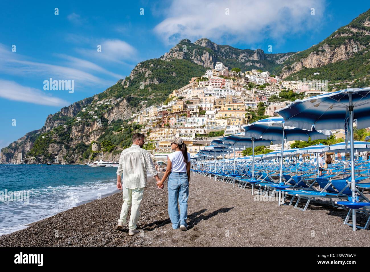 Surrounded by colorful cliffside houses hi-res stock photography and ...