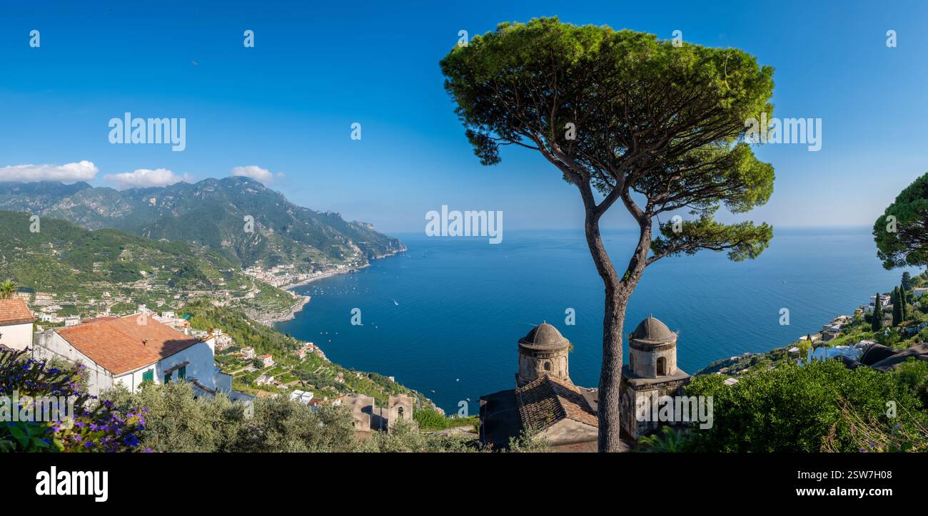 Breathtaking view of the Amalfi Coast, Italy, showcasing its stunning ...