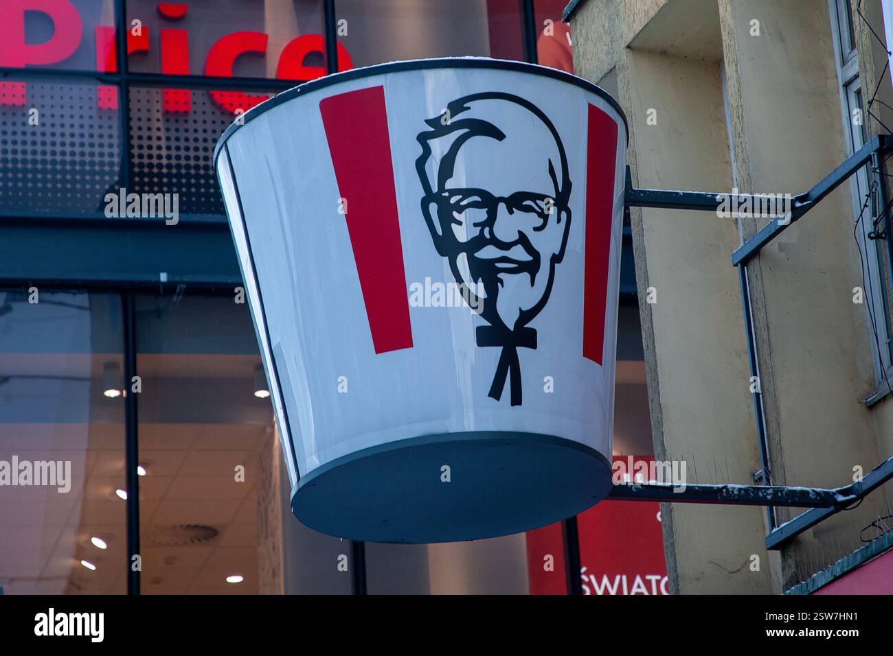KFC Bucket, Sign Stock Photo - Alamy