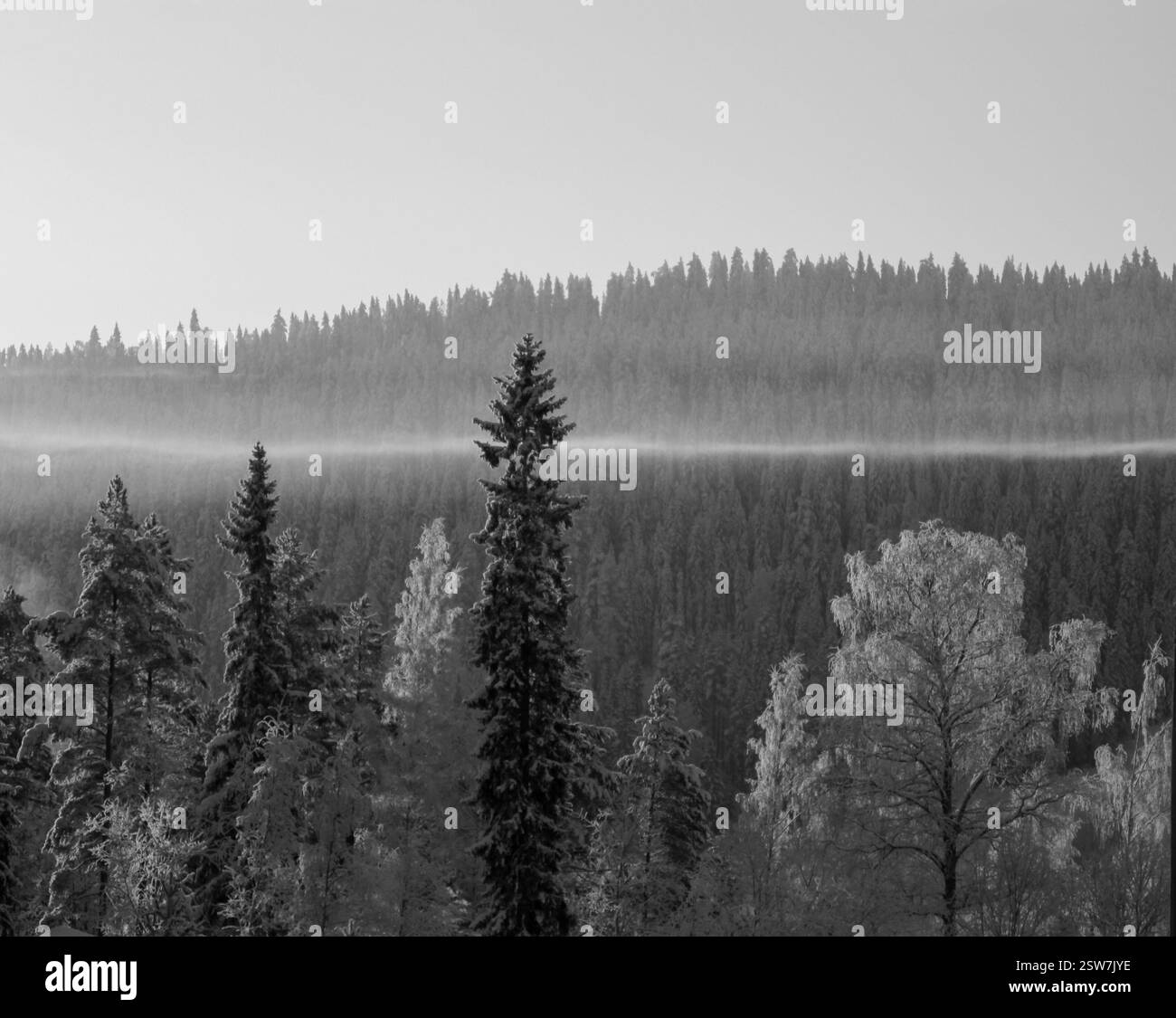 Cold weather finland Black and White Stock Photos & Images - Alamy