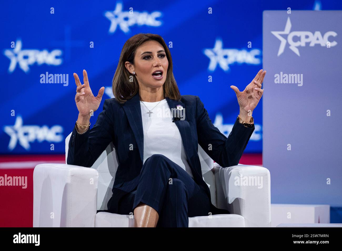 Washington, USA. 20th Feb, 2025. Counselor to the President Alina Habba ...