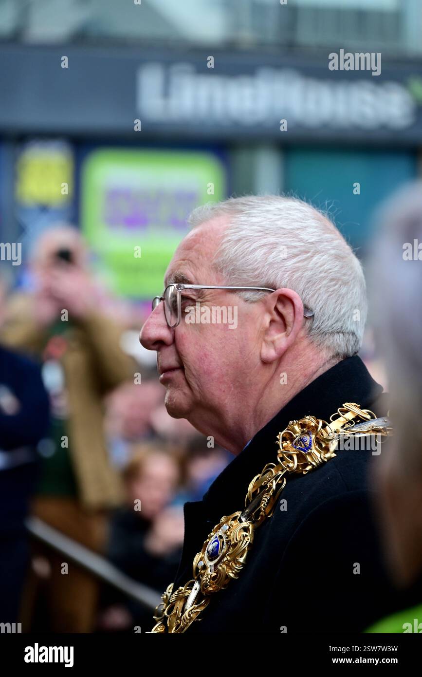 Around the UK - Unveiling Ceremony in Preston Town Centre of Nick Parks ...